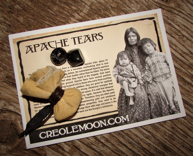 Apache Tears: From Tragic Legend to Talisman of Good Fortune – Creole Moon