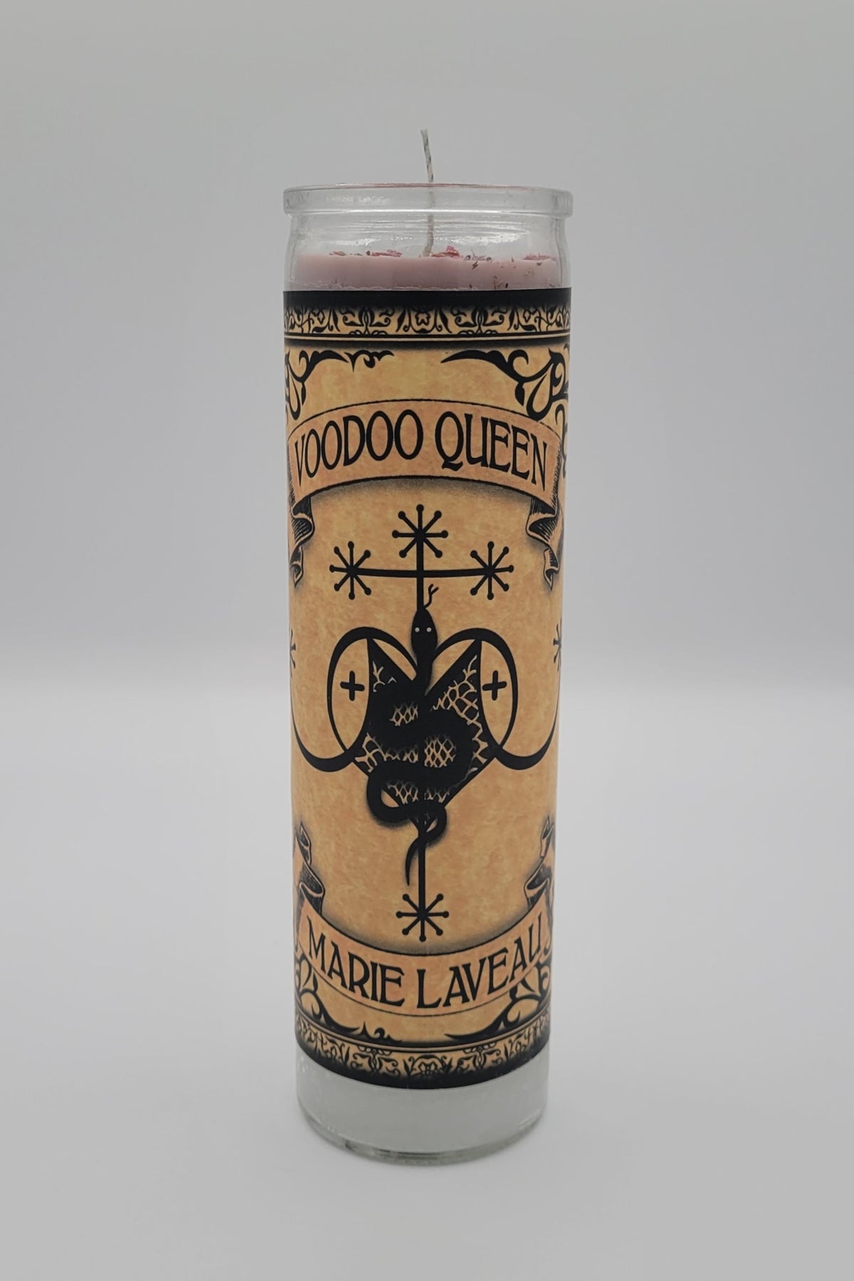 Marie Laveau Vévé Candle from the Magic of Marie Laveau – Creole Moon
