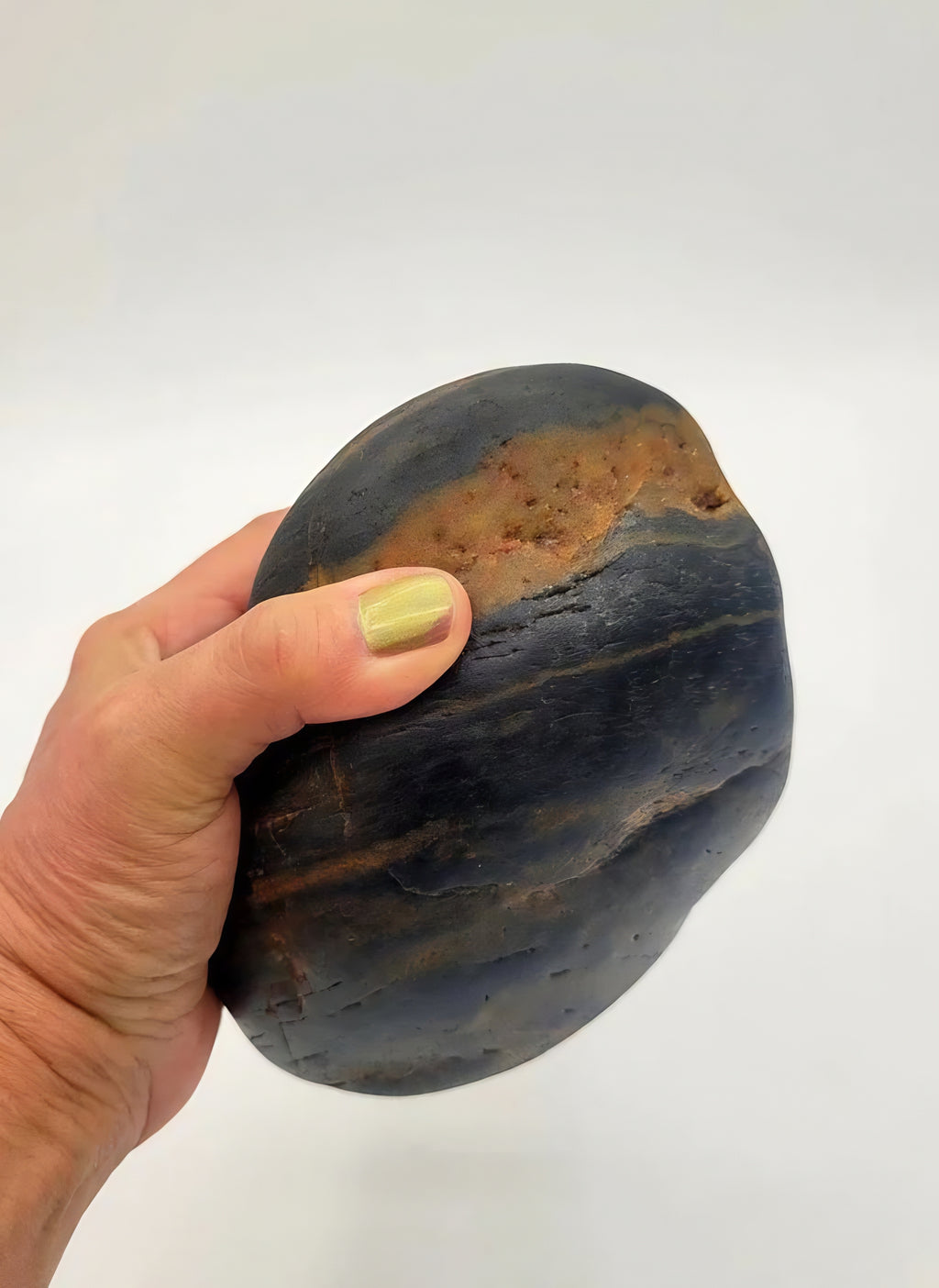 Fabulous Large Dark Grey Wishing Stone Altar Piece – Creole Moon