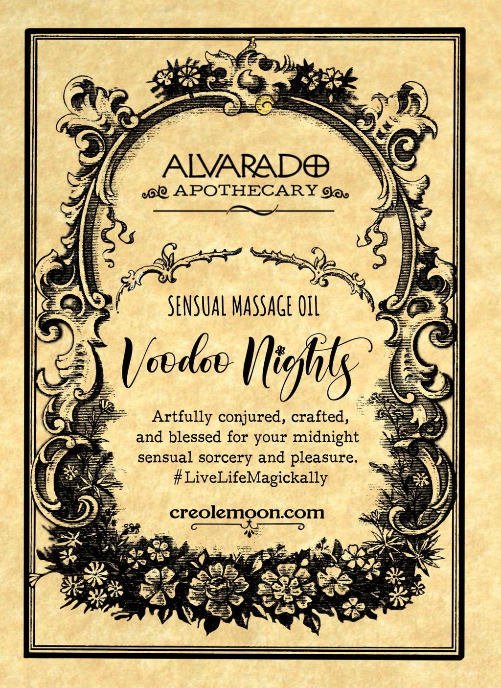 Voodoo Nights Massage Oil – Creole Moon