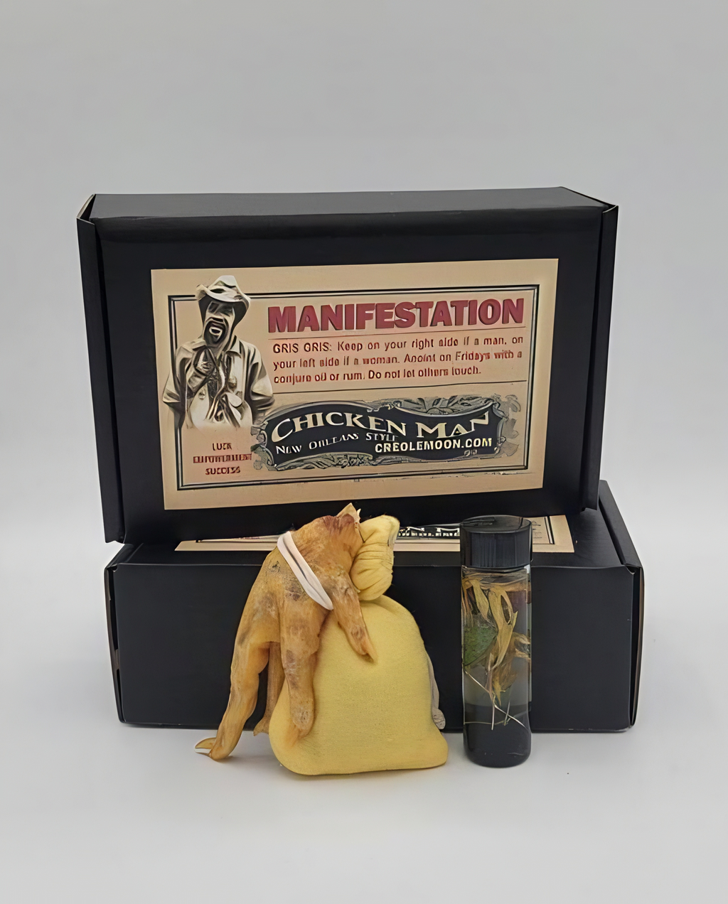Chicken Man Style Gris Gris for Good Luck – Creole Moon