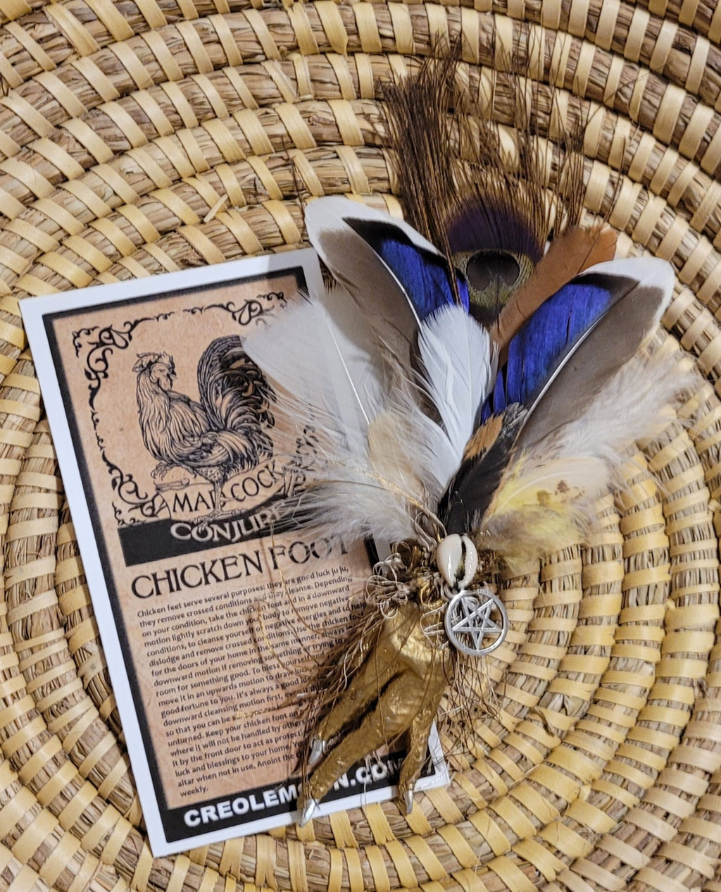 Chicken Foot Ju Ju Talisman – Creole Moon
