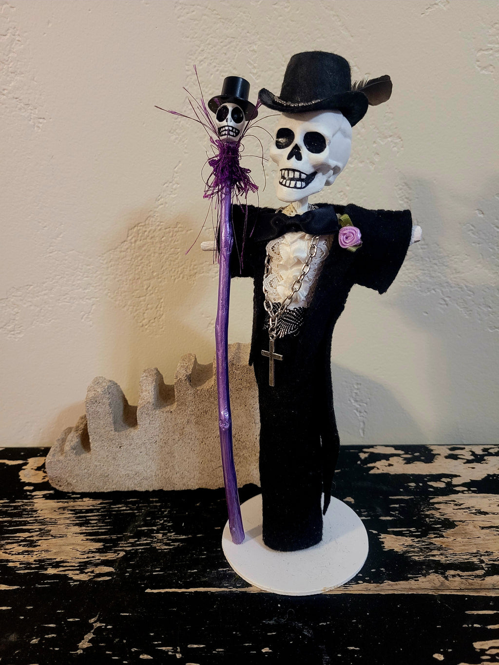 Baron Samedi Altar Doll - One of a Kind (OOAK) – Creole Moon