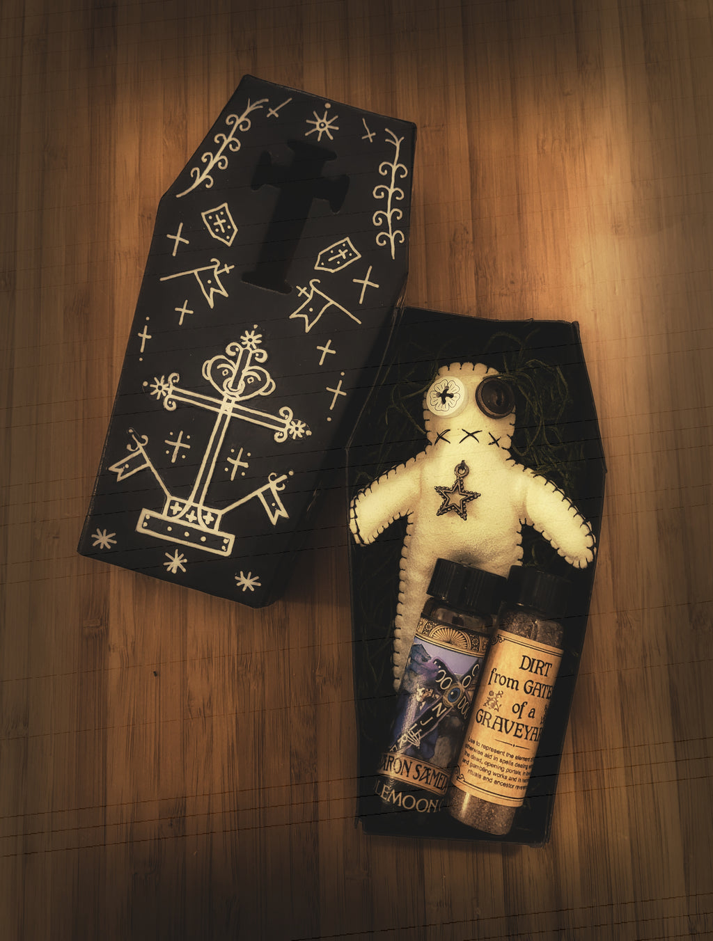 Black Coffin Conjure Box – Creole Moon