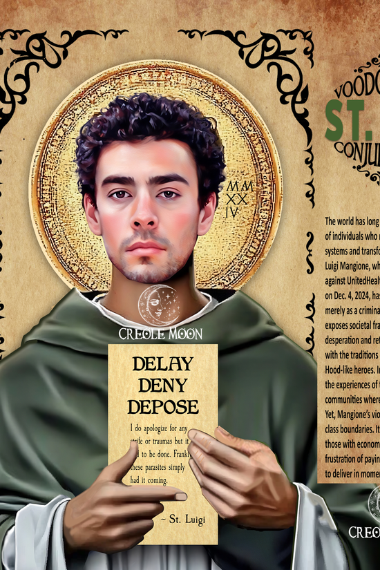 St. Luigi Candle – Creole Moon