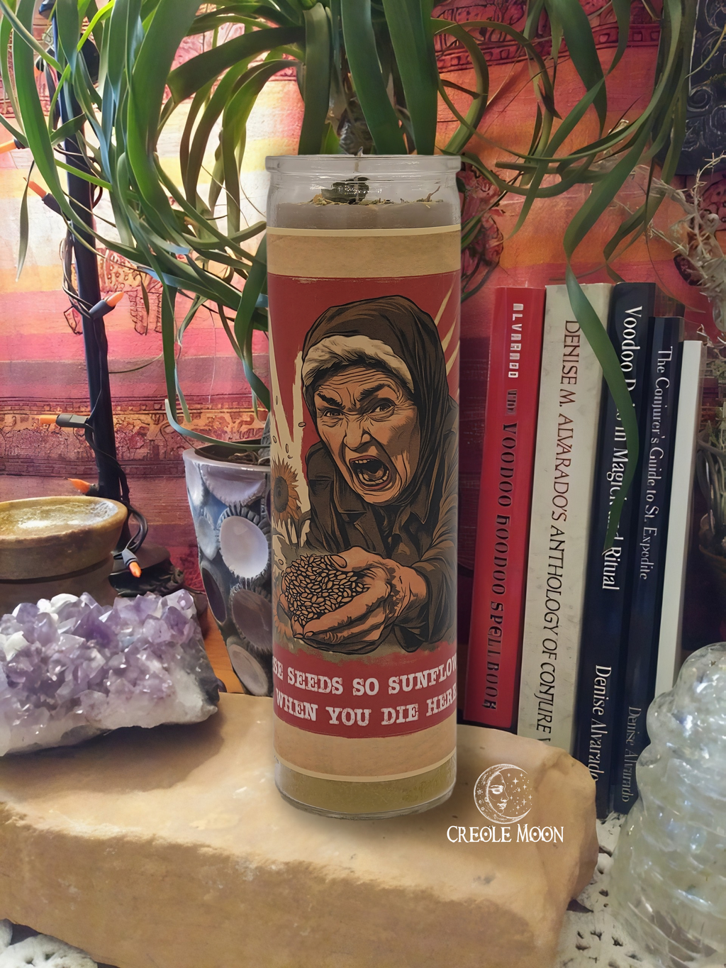 Sunflower Curse Candle – Creole Moon